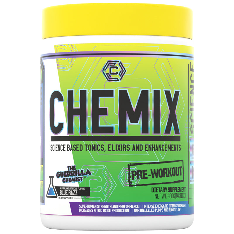 Chemix Supplements Formulated By The Guerrilla Chemist