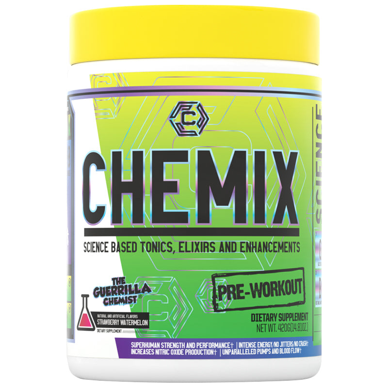 CHEMIX PRE-WORKOUT V3- (SCIENCE BASED PRE-WORKOUT BY THE GUERRILLA CHE ...